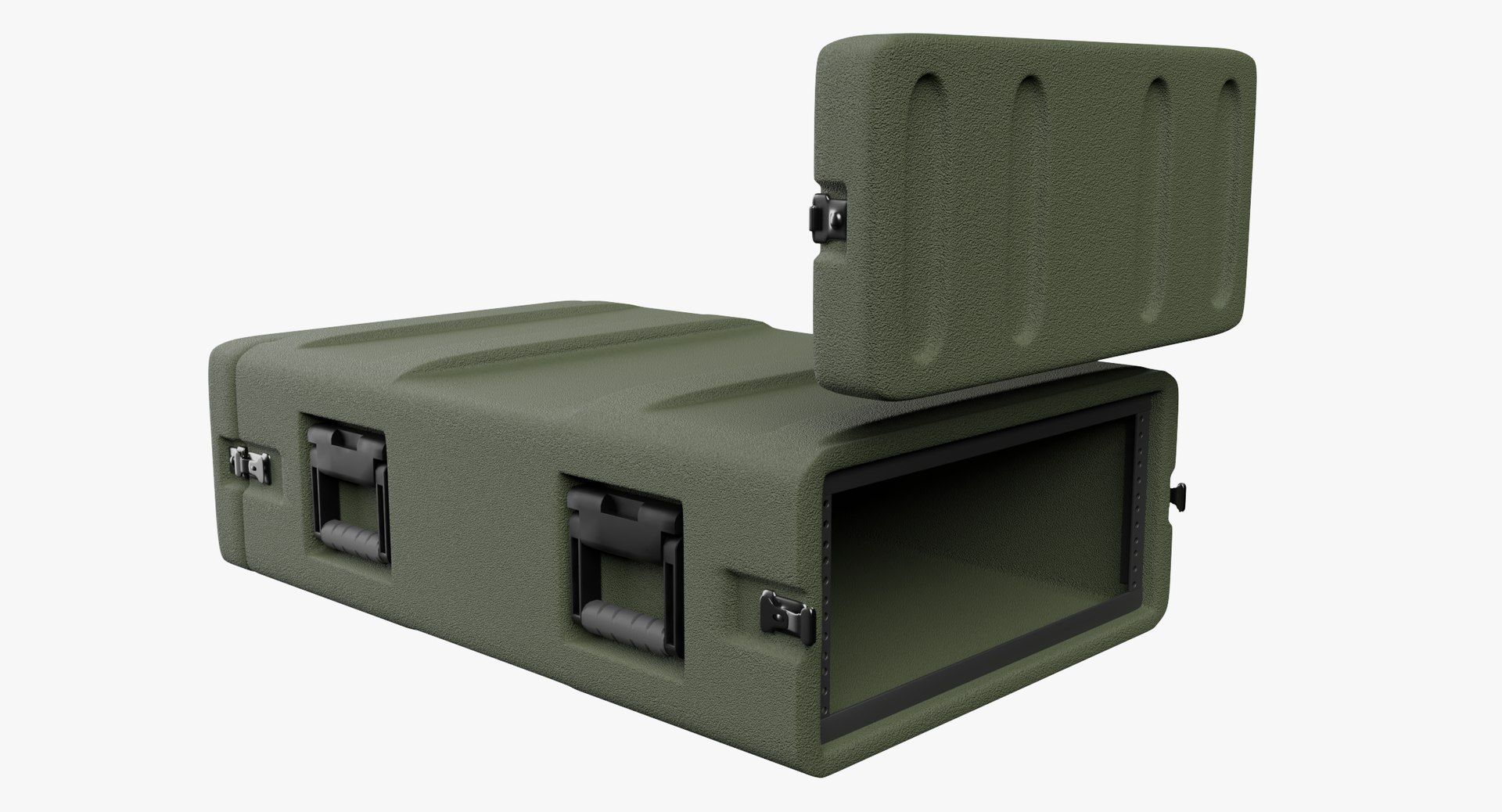 Field Rack Mount Case 3D - TurboSquid 1329032