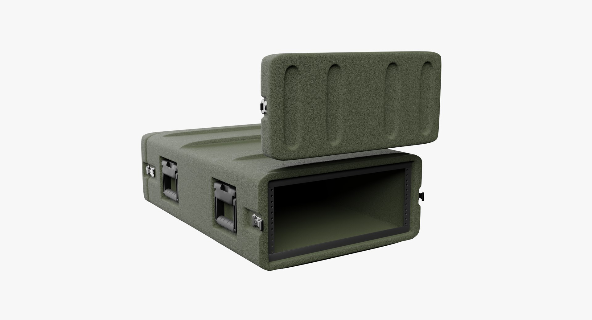 Field rack mount case 3D - TurboSquid 1329032
