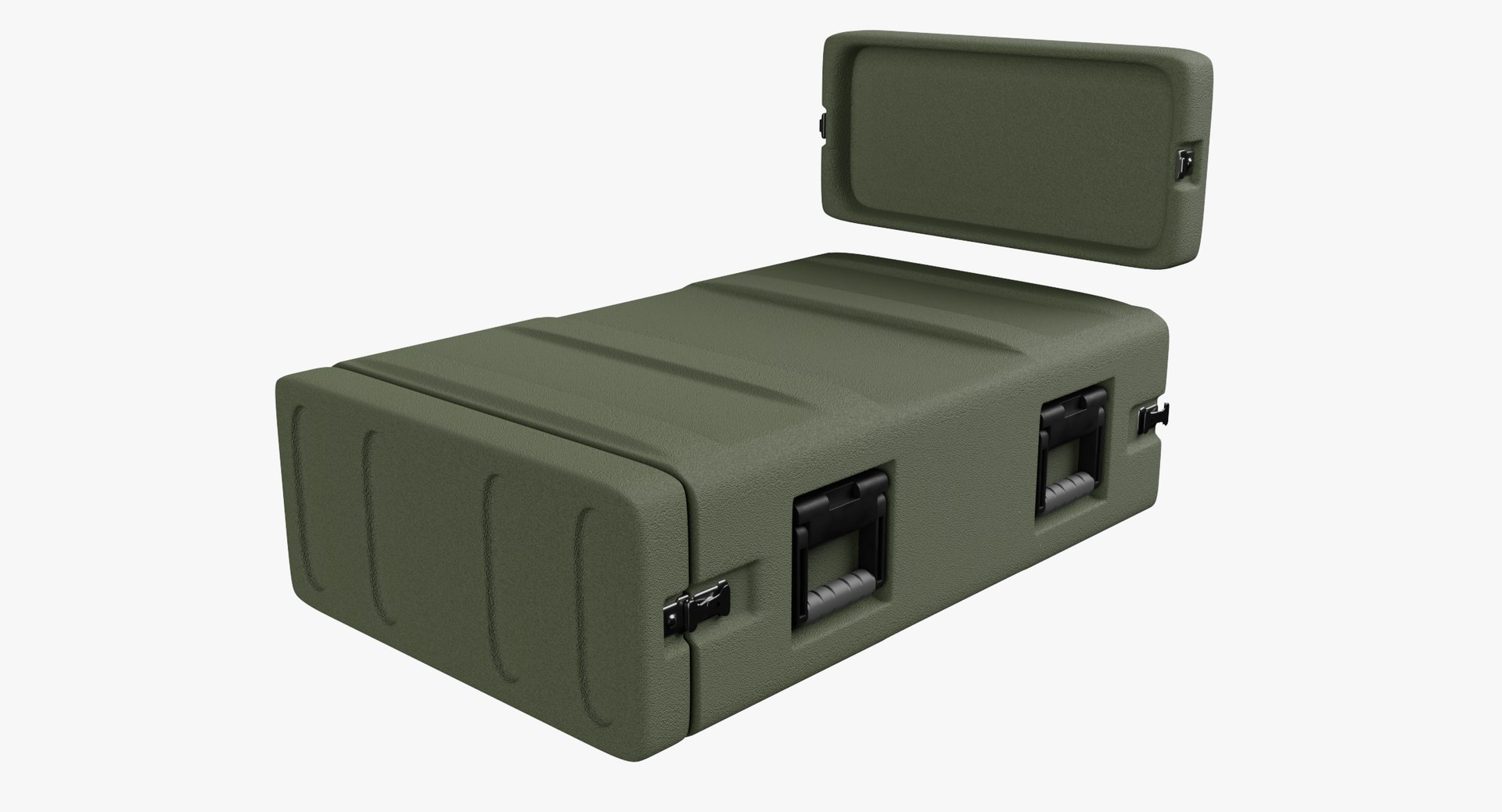 Field rack mount case 3D - TurboSquid 1329032