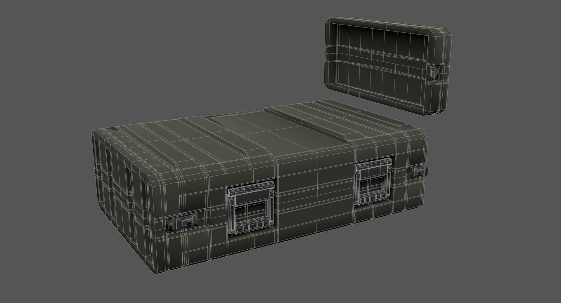 Field Rack Mount Case 3D - TurboSquid 1329032