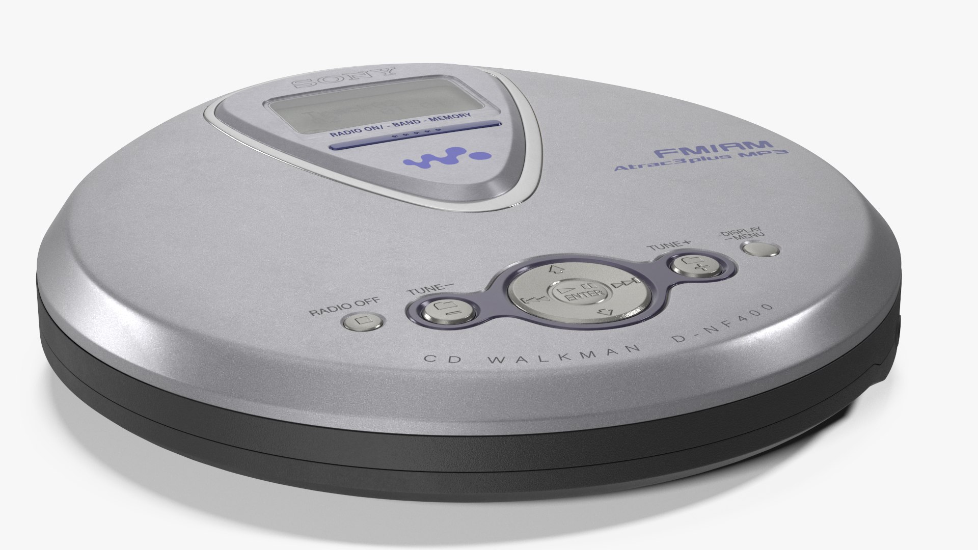 Sony Walkman Portable CD Player Model - TurboSquid 2325116