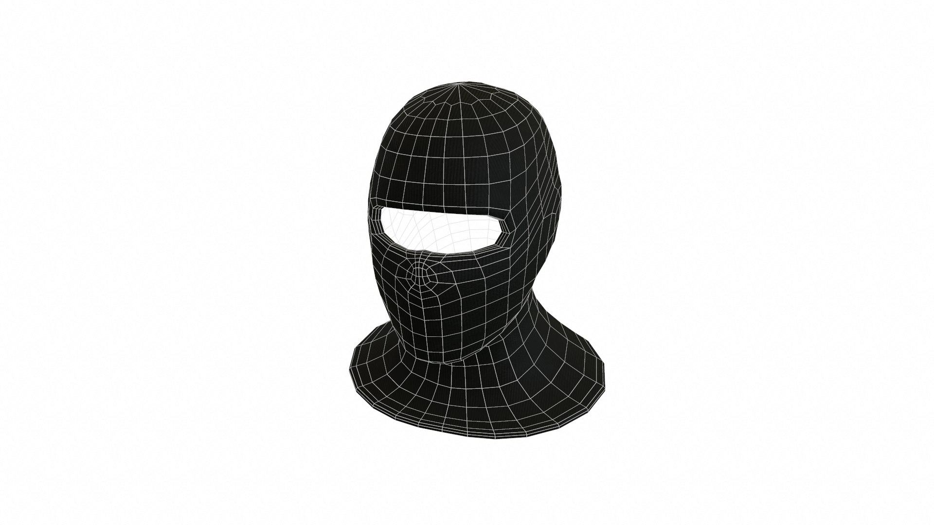 Balaclava Mask 3D Model - TurboSquid 1340903