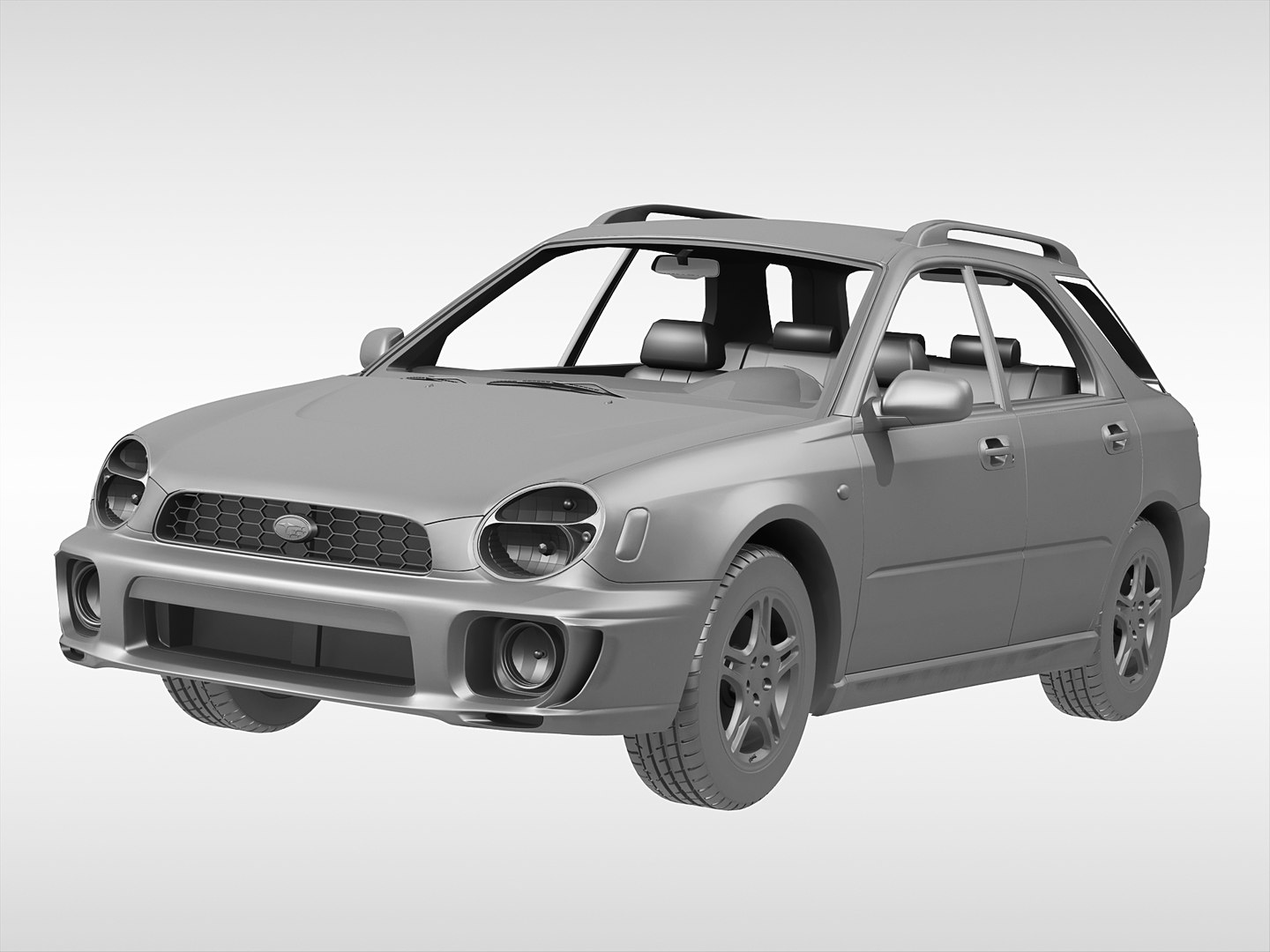 - subaru car 3D model - TurboSquid 1276183
