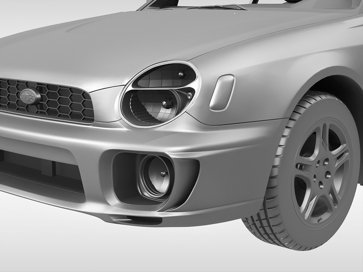 - subaru car 3D model - TurboSquid 1276183