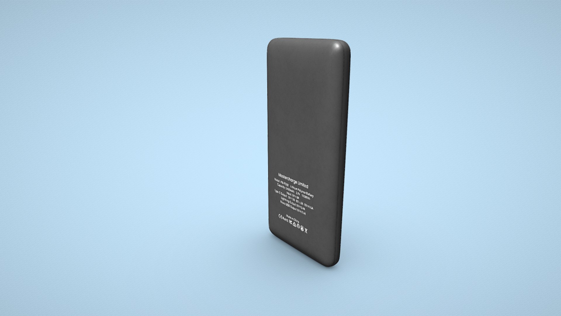 Mastercharge Power Bank 3D Model - TurboSquid 2168506