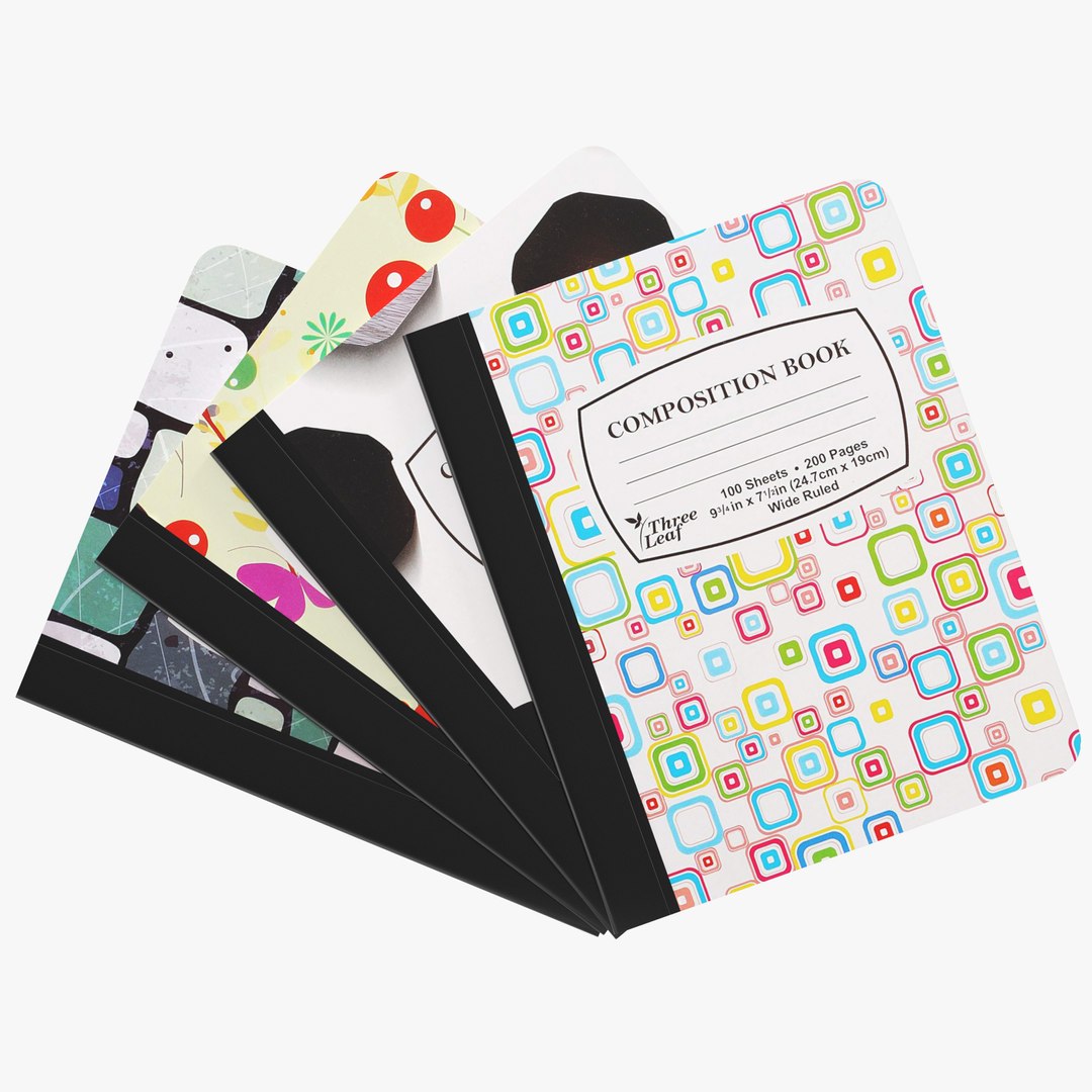 3D School Supplies Model - TurboSquid 1326961