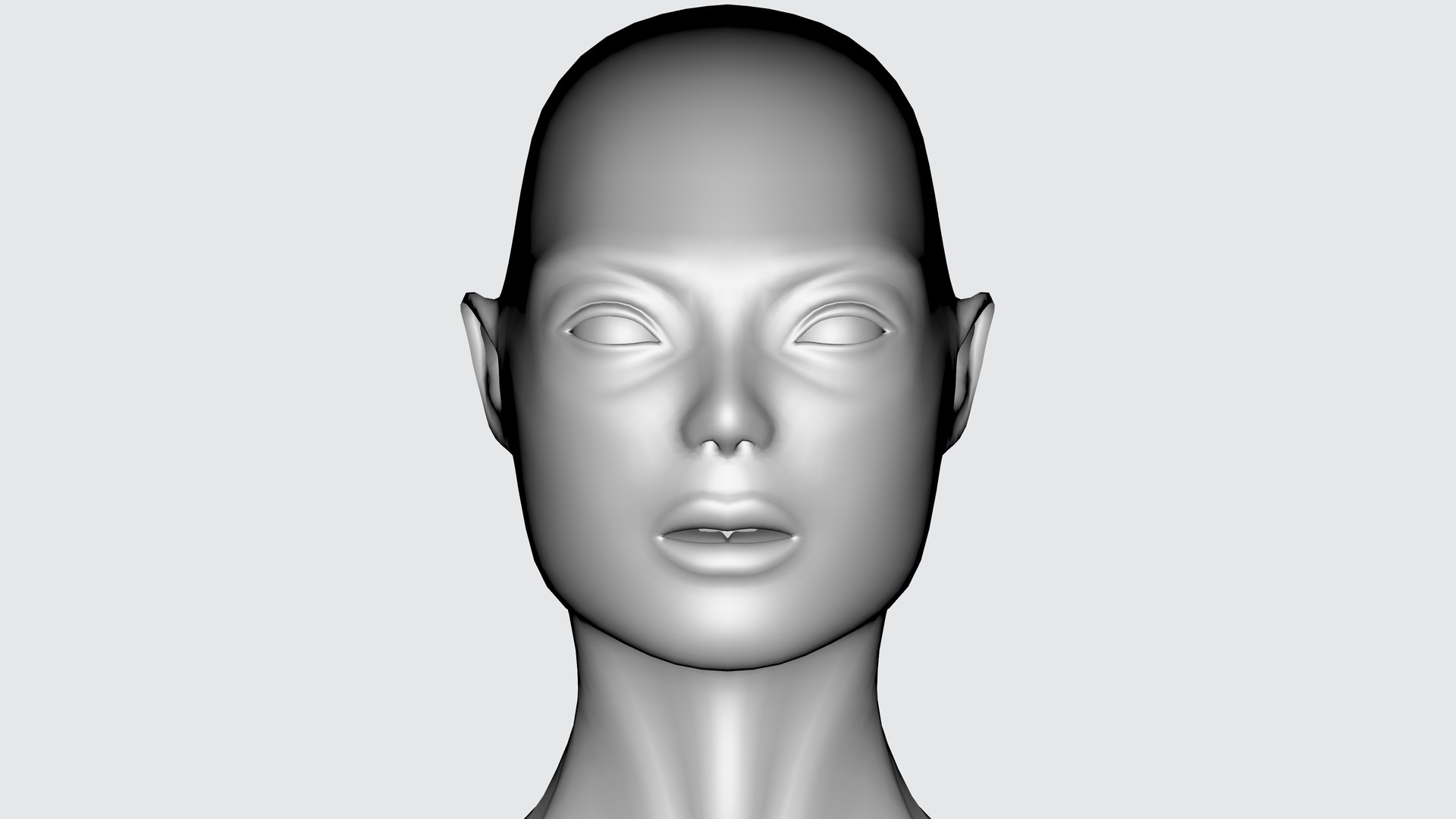 Human Base Model Unisex Model - TurboSquid 2230587