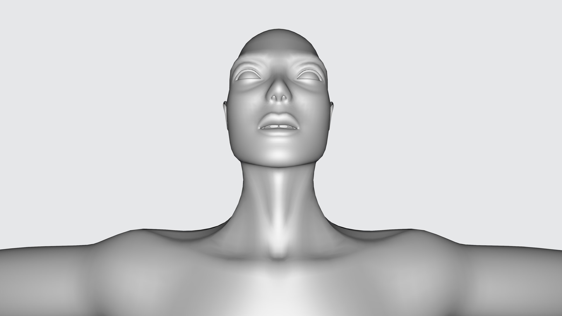 Human Base Model Unisex Model - TurboSquid 2230587