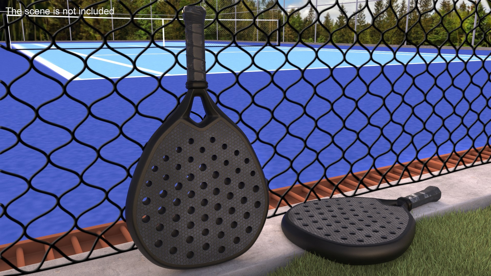 3D Model Padel Tennis Racket - TurboSquid 2234666
