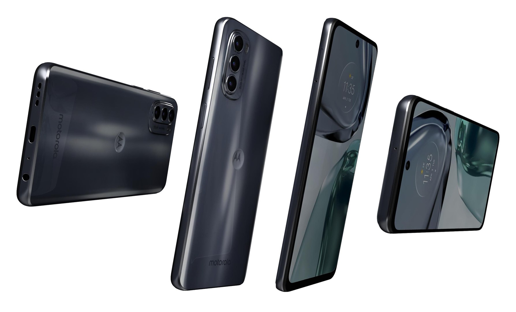 3D Model Motorola Moto G62 5G Black - TurboSquid 1946264