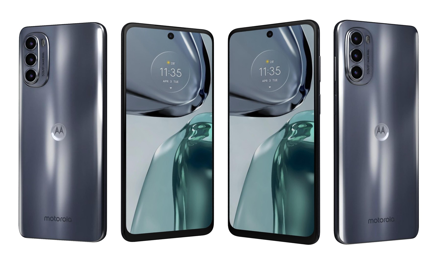 3D Model Motorola Moto G62 5G Black - TurboSquid 1946264