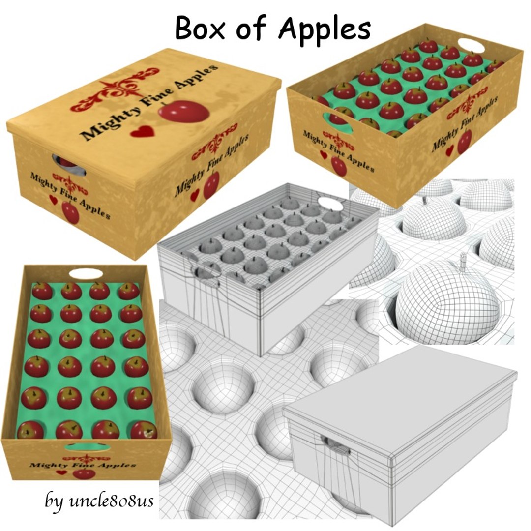 maya box apples