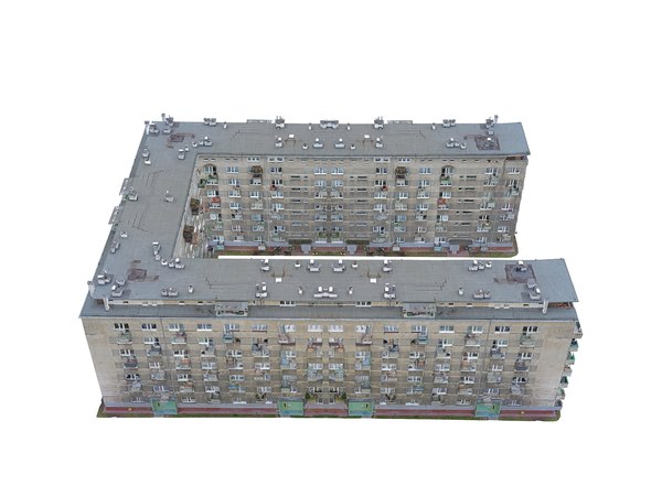 오래된 건물 팩 3D 모델 - TurboSquid 1489301