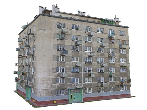 오래된 건물 팩 3D 모델 - TurboSquid 1489301