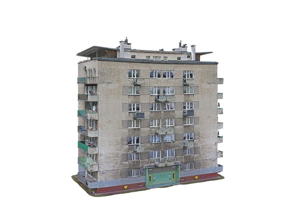 오래된 건물 팩 3D 모델 - TurboSquid 1489301