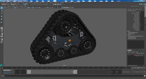 3D Triangle Track Crawler model - TurboSquid 1821797