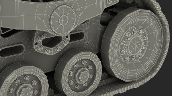 3D Triangle Track Crawler model - TurboSquid 1821797
