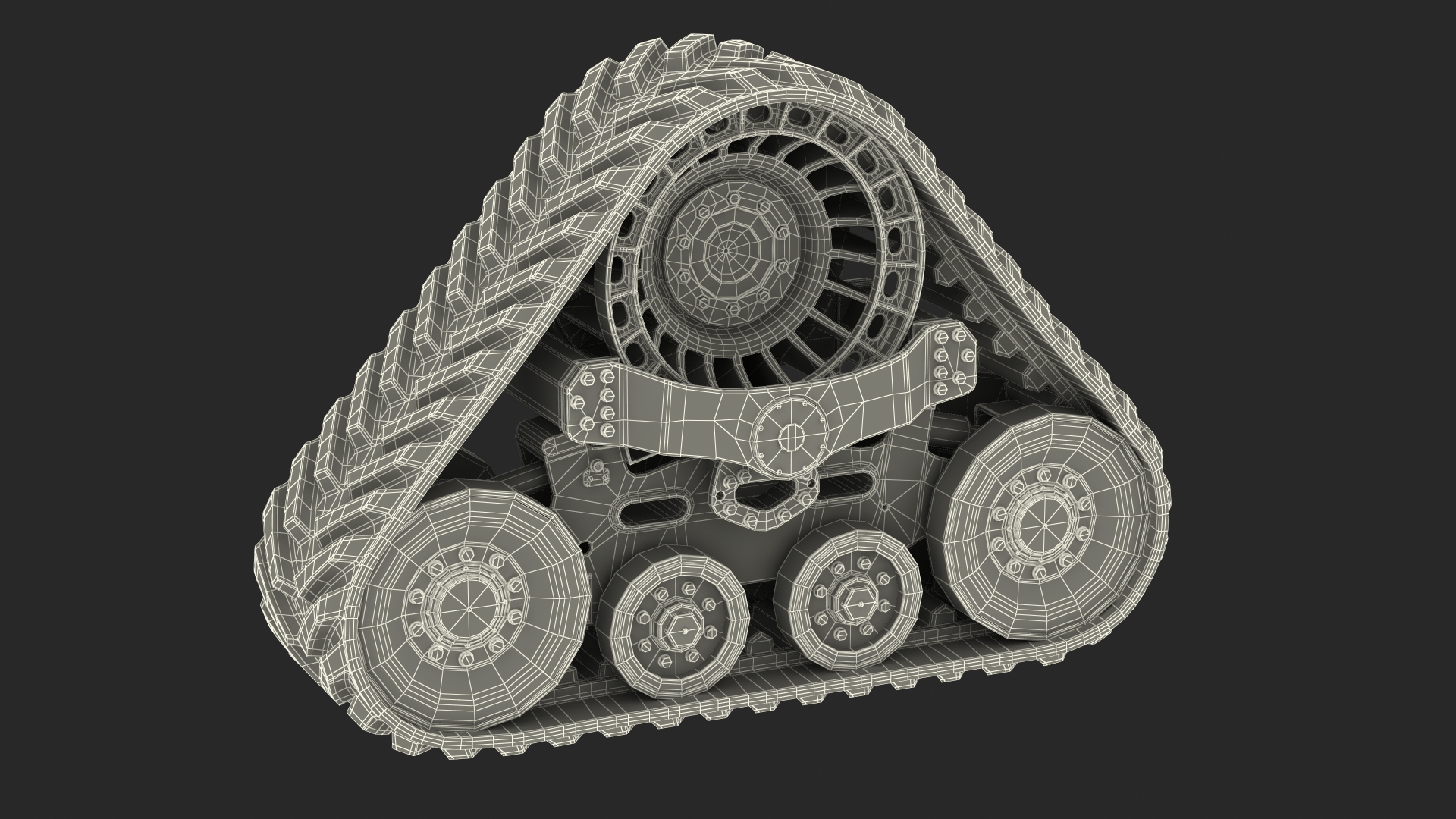 삼각형 트랙 크롤러 3D 모델 - TurboSquid 1821797