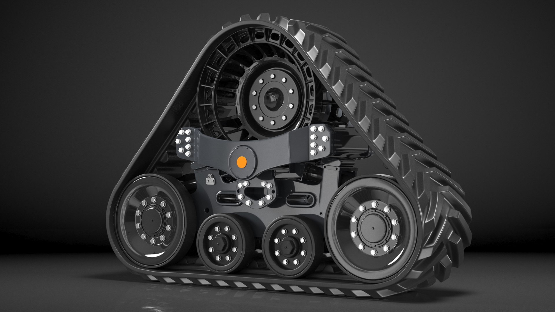 3D Triangle Track Crawler Model - TurboSquid 1821797