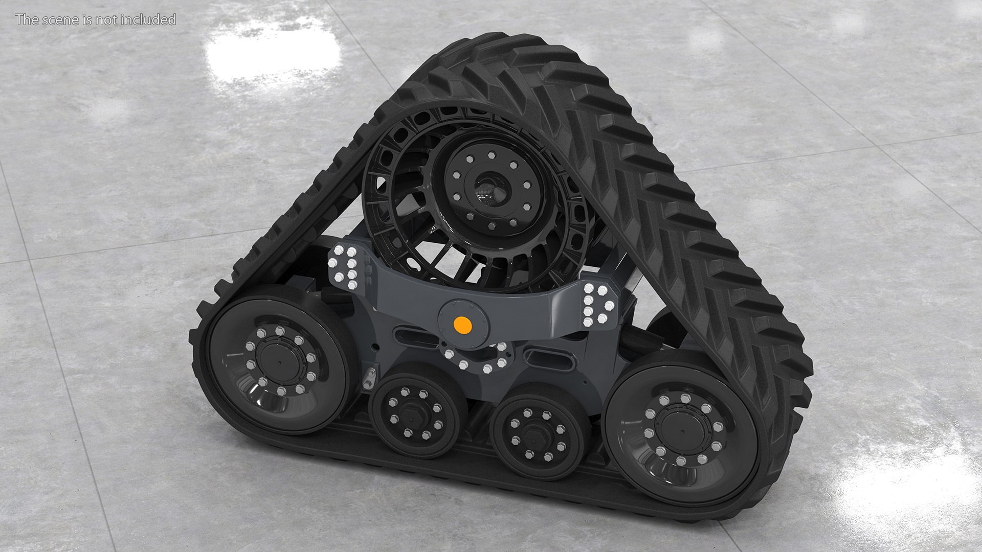 3D Triangle Track Crawler Model - TurboSquid 1821797