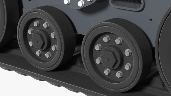 3D Triangle Track Crawler model - TurboSquid 1821797