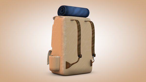 modelo 3d Cartoon Backpack - TurboSquid 1919601