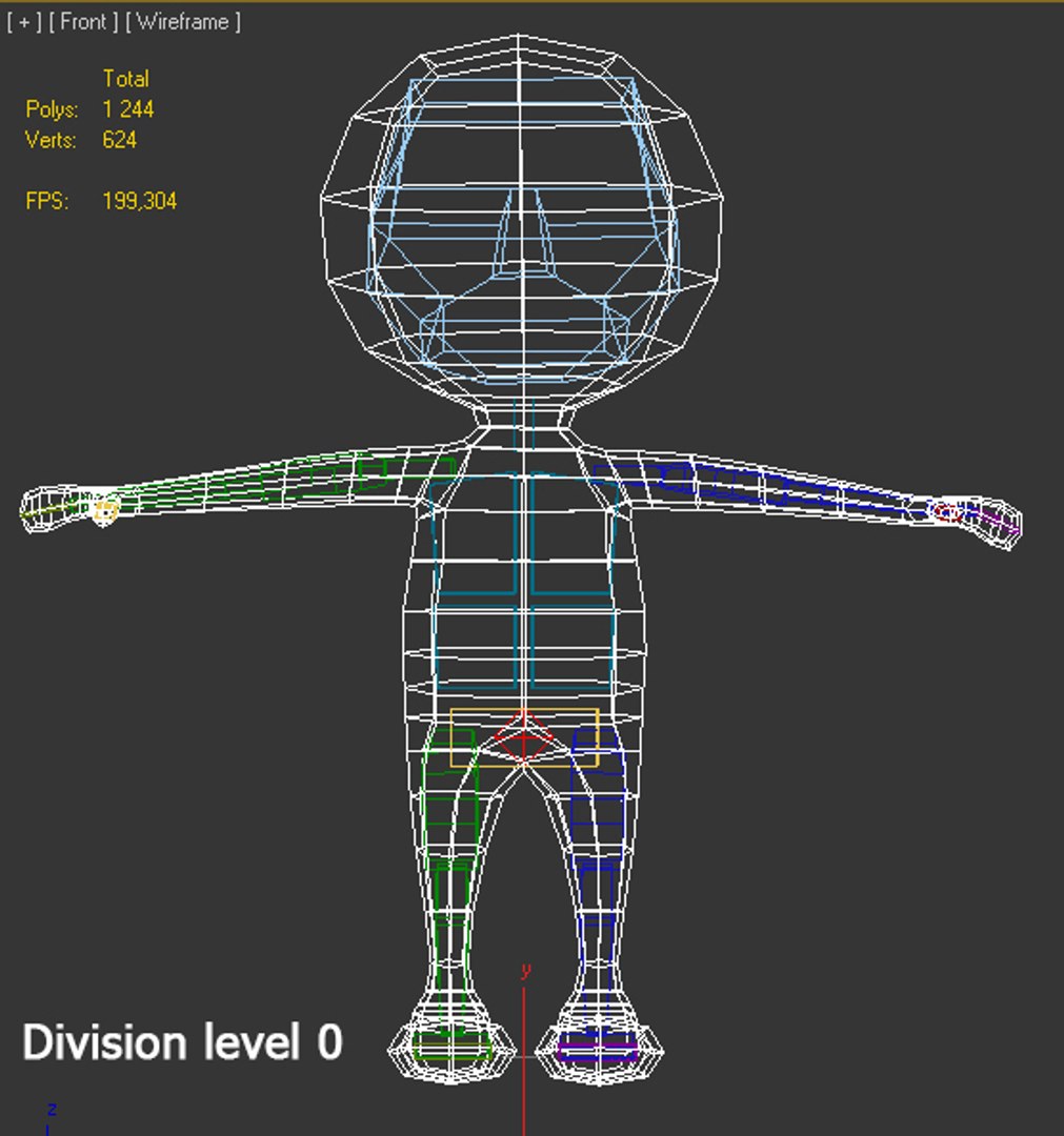 Max Generic Cartoon Character Man Biped