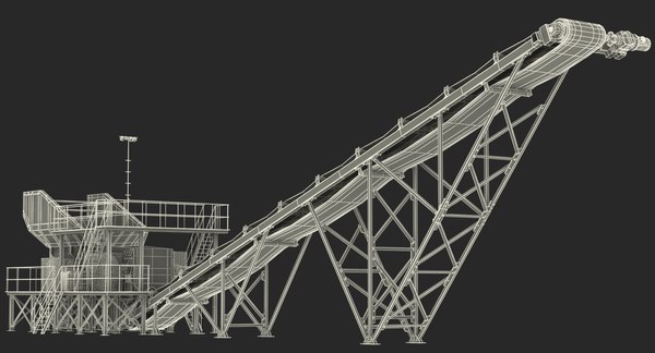 3D stone crusher machine - TurboSquid 1284668