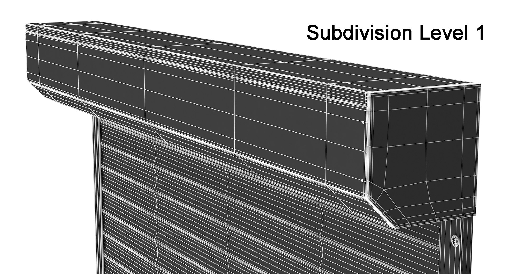 3D Roller Shutter Roll Model - TurboSquid 1264676