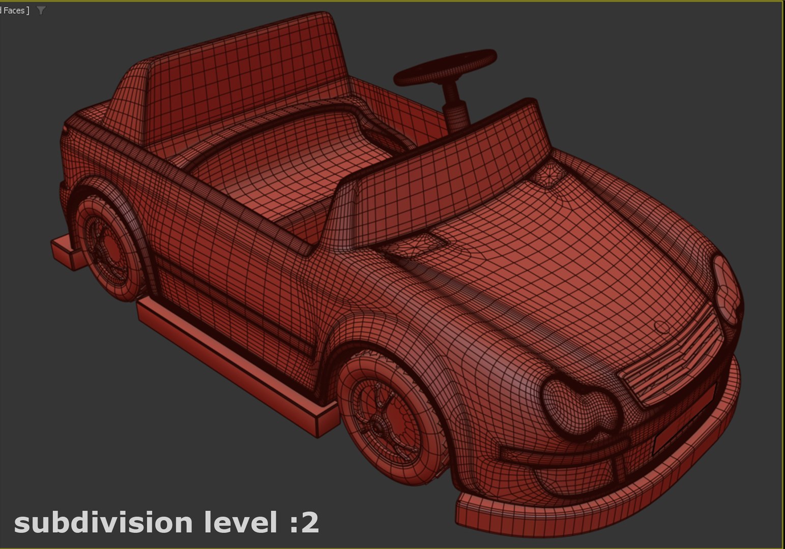 3D Model Ride On Car - TurboSquid 2048306