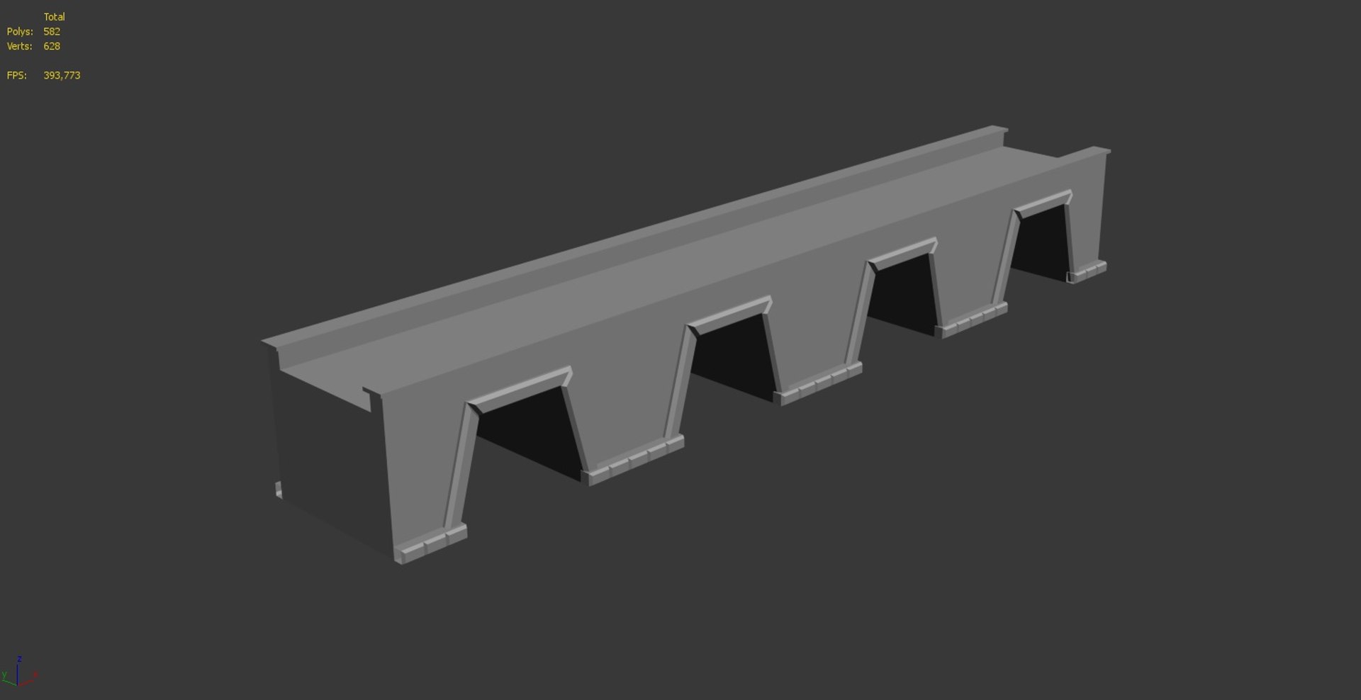 3D bridge set - TurboSquid 1544630