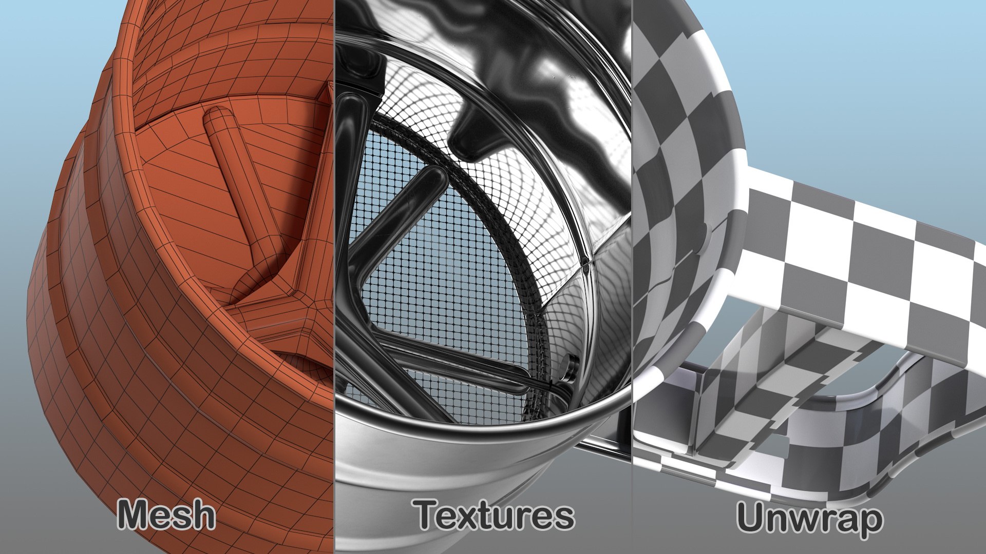 Stainless steel flour sifter 3D model - TurboSquid 1545788