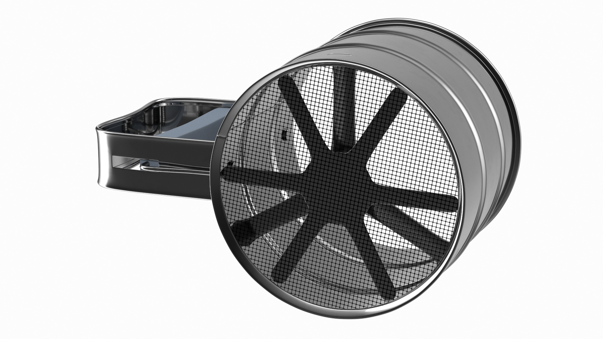 Stainless Steel Flour Sifter 3D Model - TurboSquid 1545788