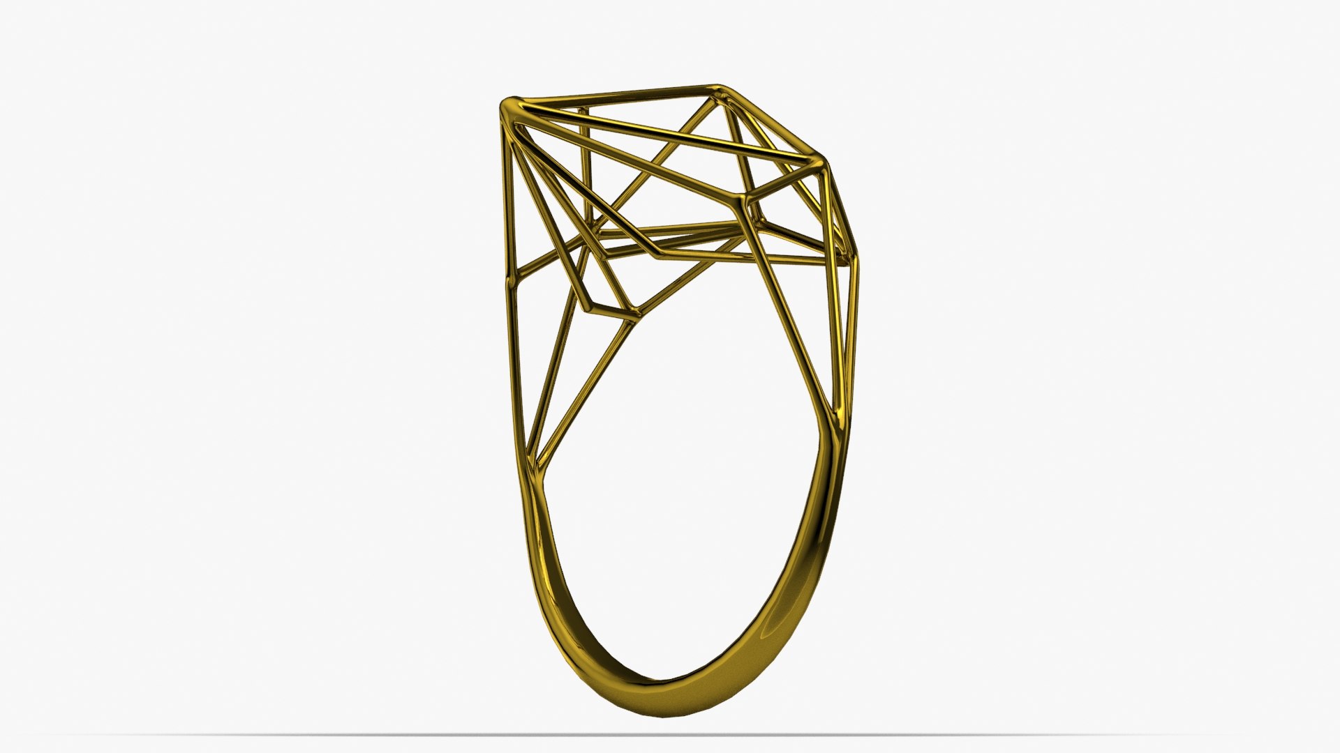 Gold Ring 3D Model - TurboSquid 1634309