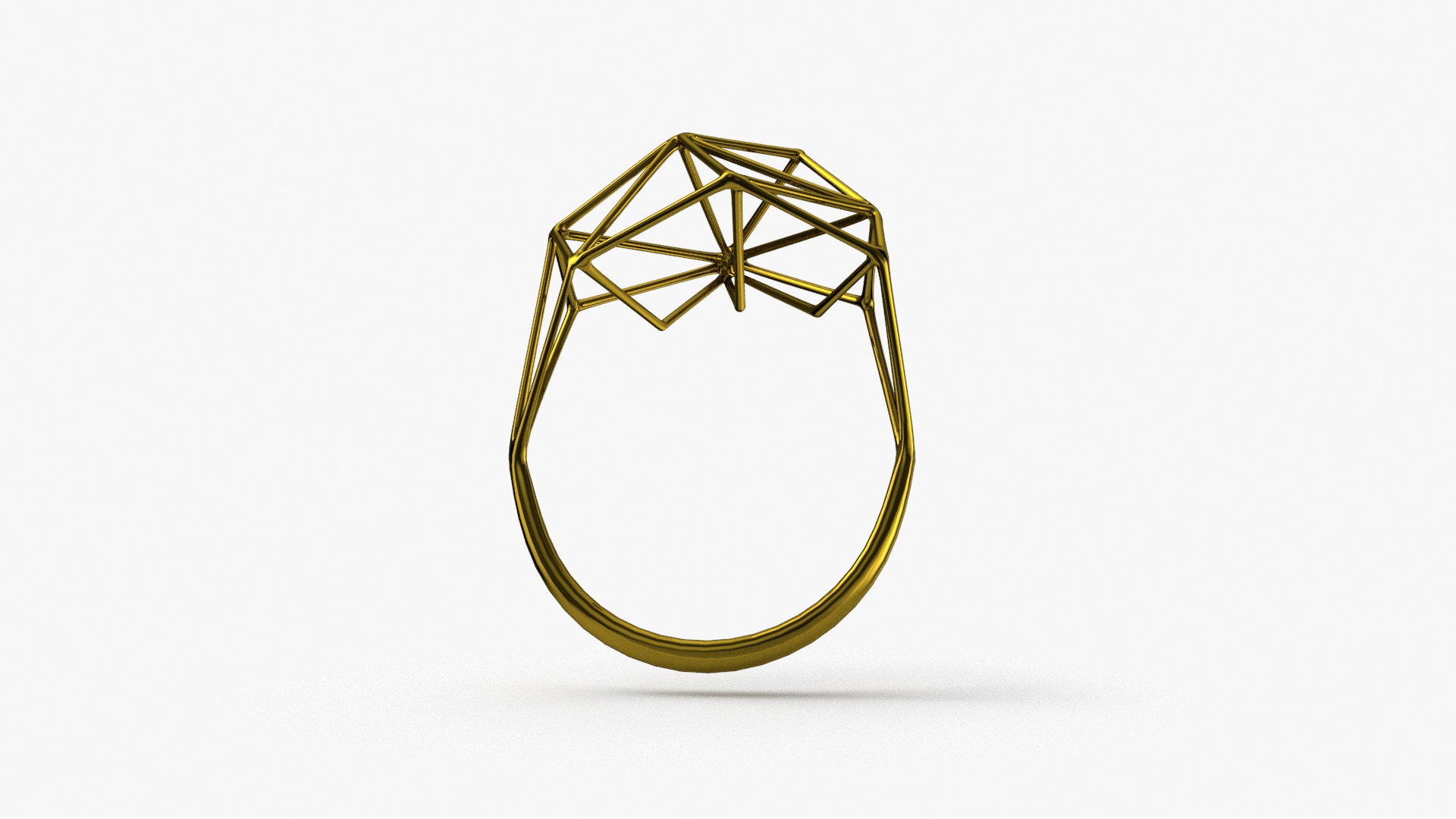 Gold Ring 3D Model - TurboSquid 1634309