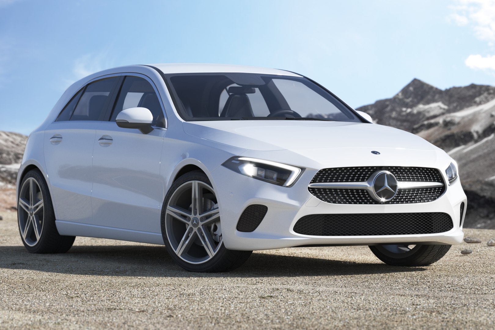 3D Mercedes-benz A-klasse Iv W177 Model - TurboSquid 1428000