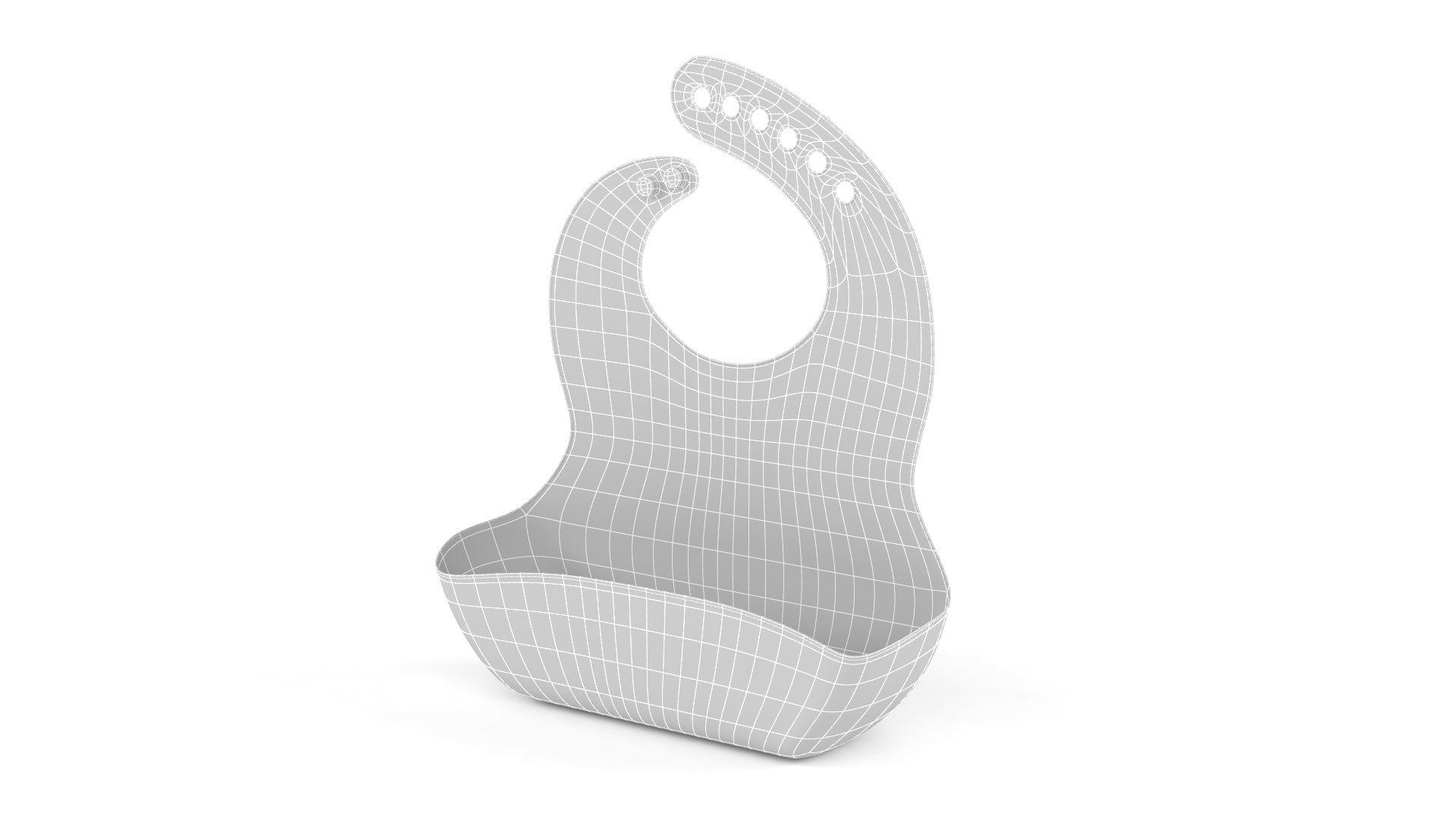3D Silicone Bib Model - TurboSquid 1904891