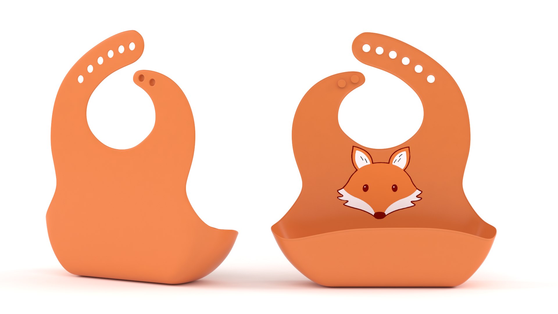 3D Silicone Bib Model - TurboSquid 1904891