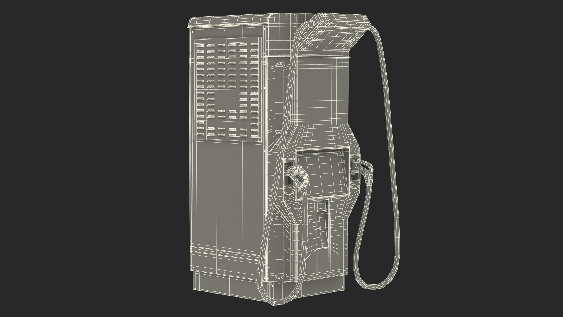 Freewire Ultrafast EV Boost Charger 200 Red Rigged 3D Model ...