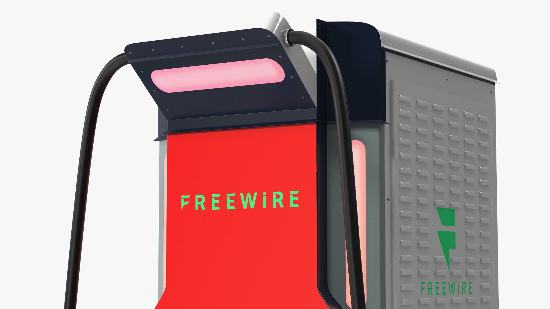 Freewire Ultrafast EV Boost Charger 200 Red Rigged 3D Model ...