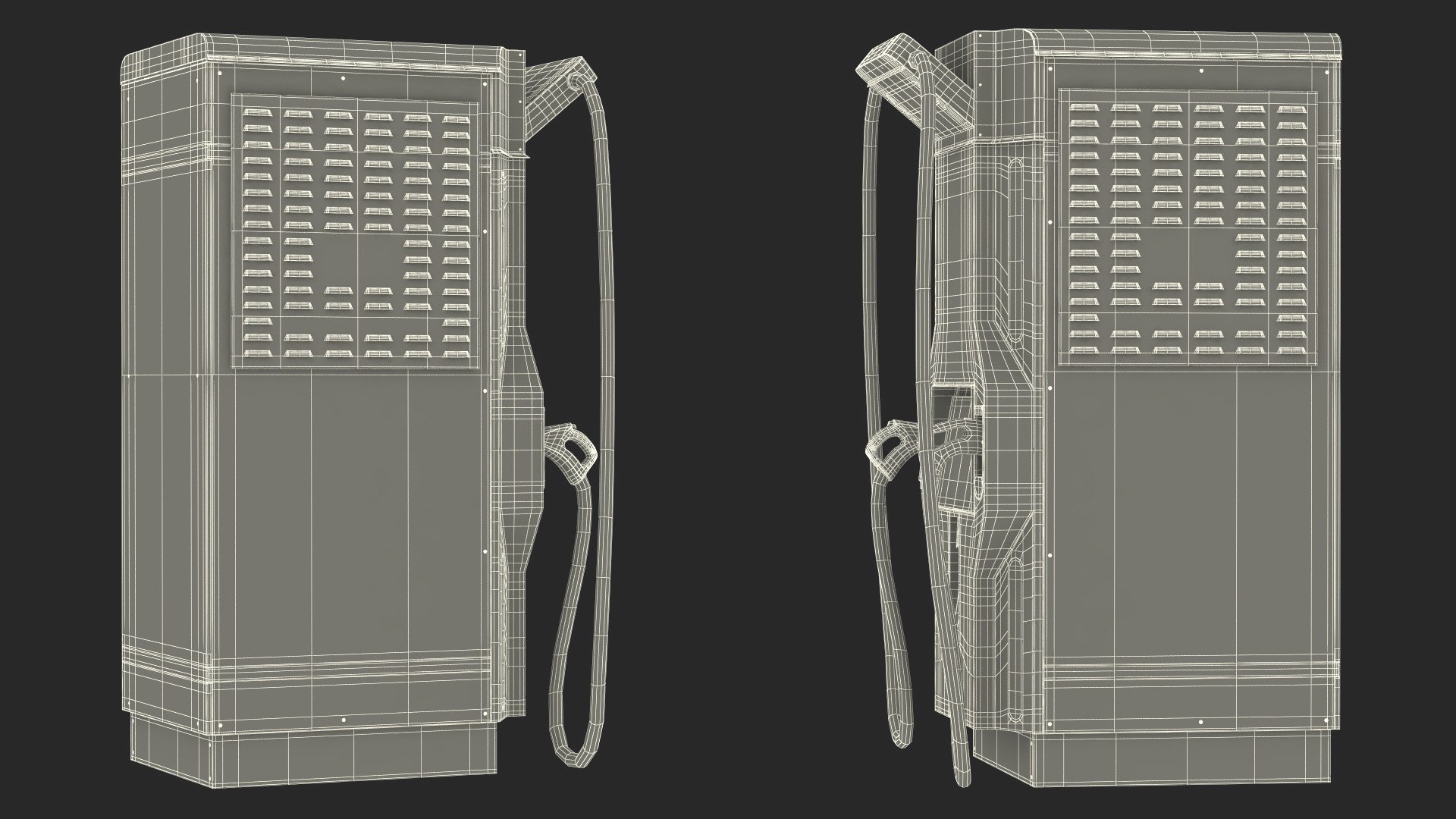 Freewire Ultrafast EV Boost Charger 200 Red Rigged 3D Model ...