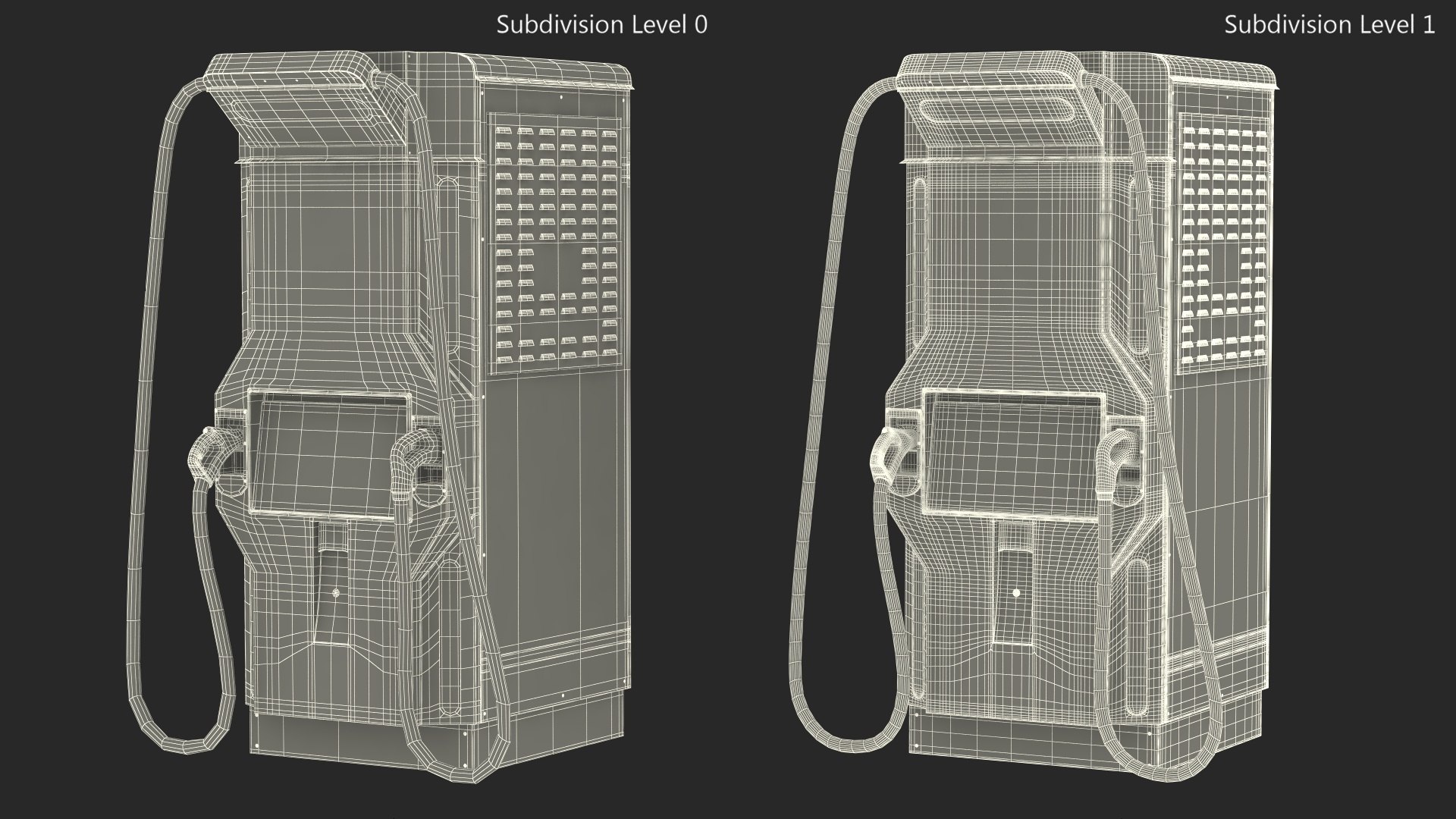 Freewire Ultrafast EV Boost Charger 200 Red Rigged 3D Model ...