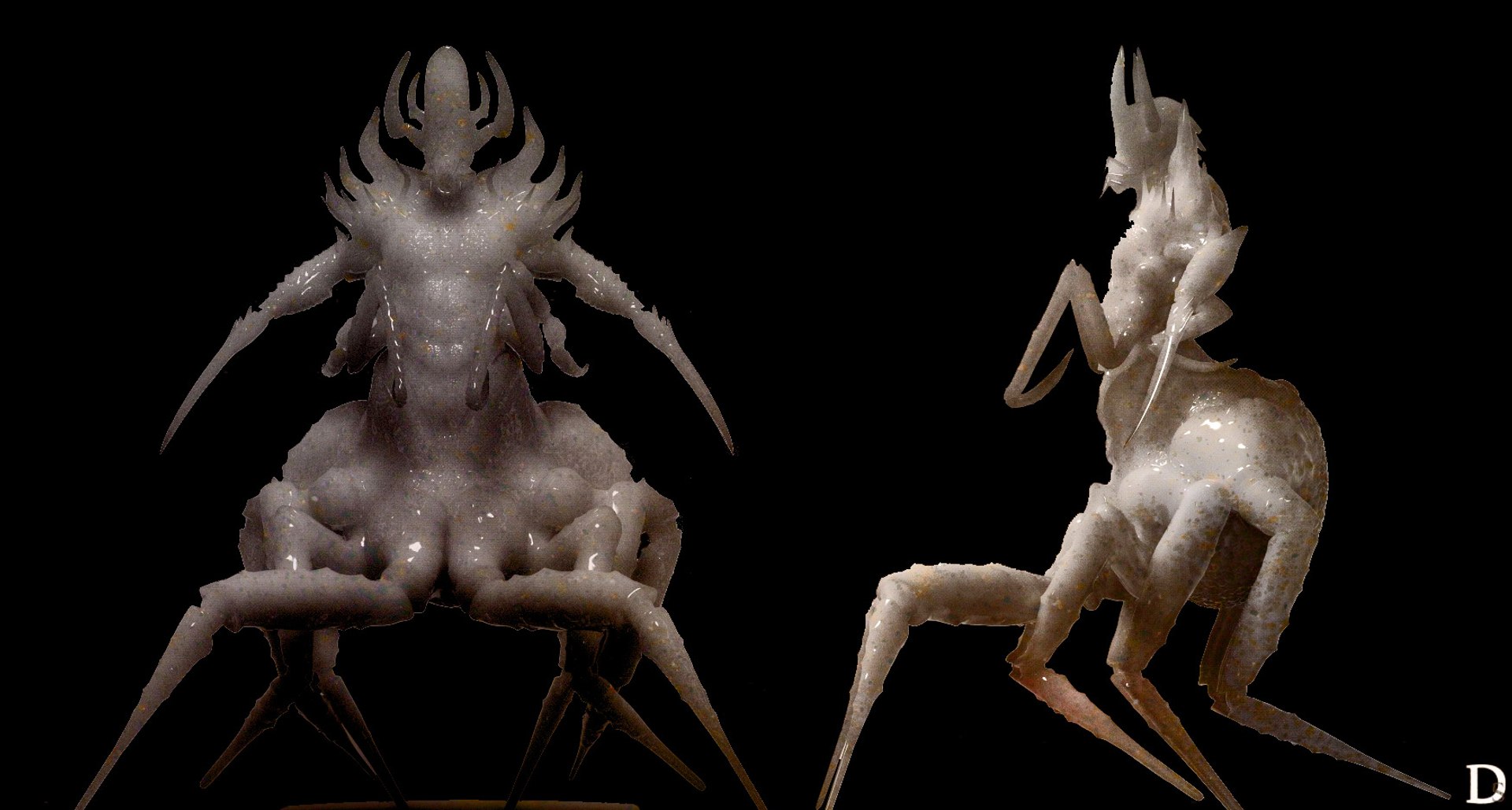 Creature Print 3D Model - TurboSquid 1556241