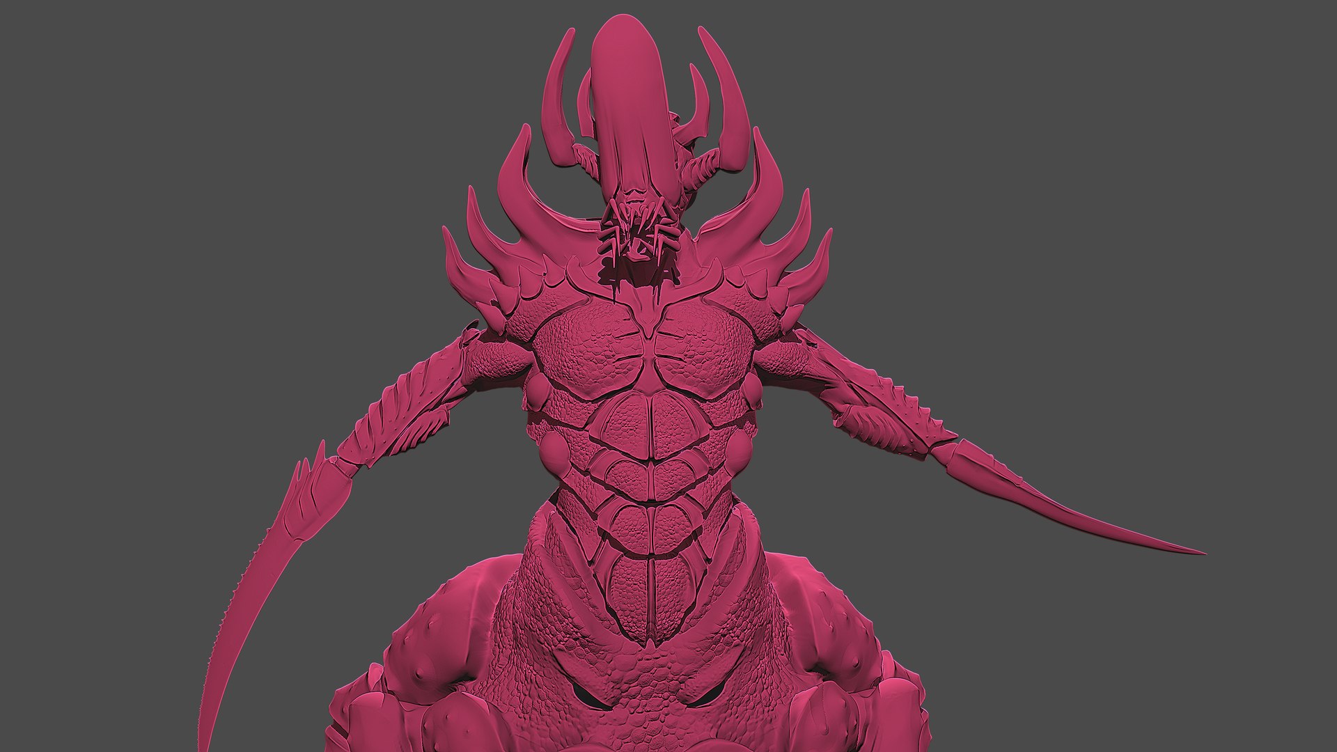 Creature Print 3D Model - TurboSquid 1556241