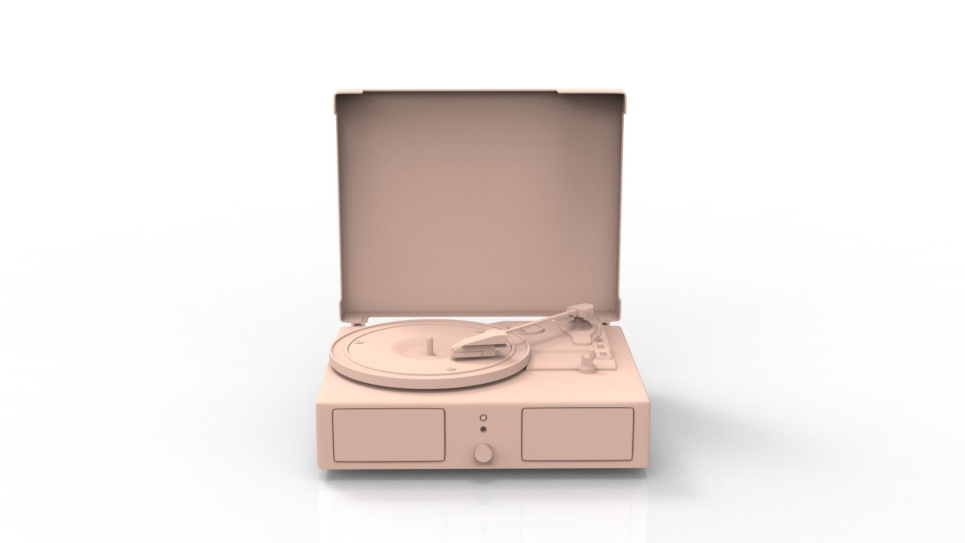 3D Record Player Model - TurboSquid 2125620