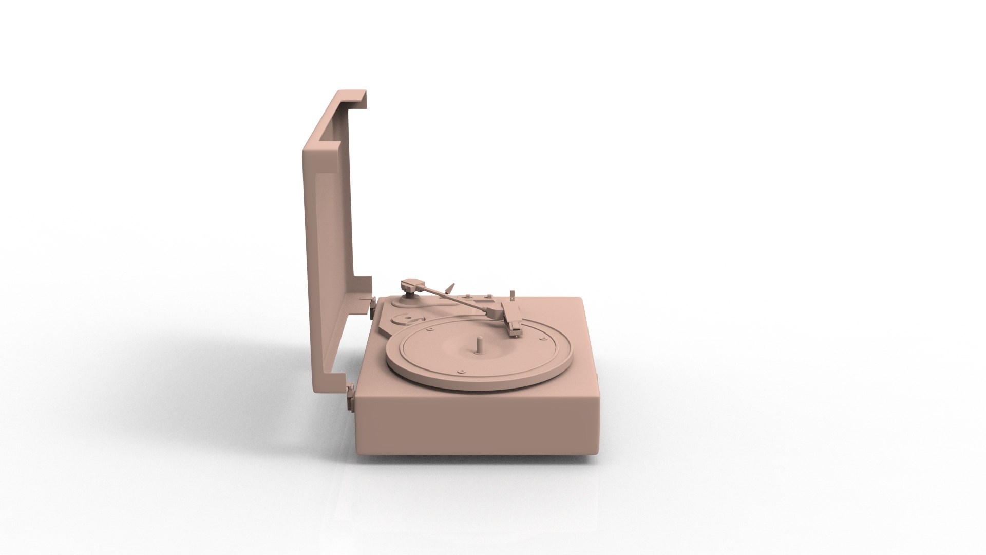 3D Record Player Model - TurboSquid 2125620