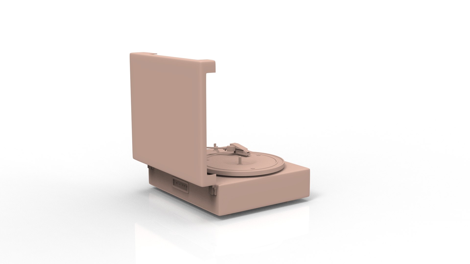 3D Record Player Model - TurboSquid 2125620