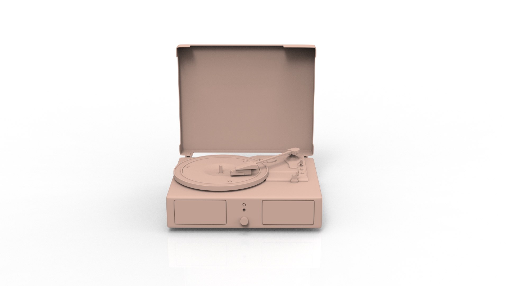3D Record Player Model - TurboSquid 2125620