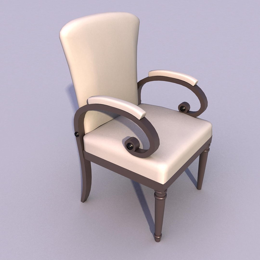 3d 3ds Chair Armchair