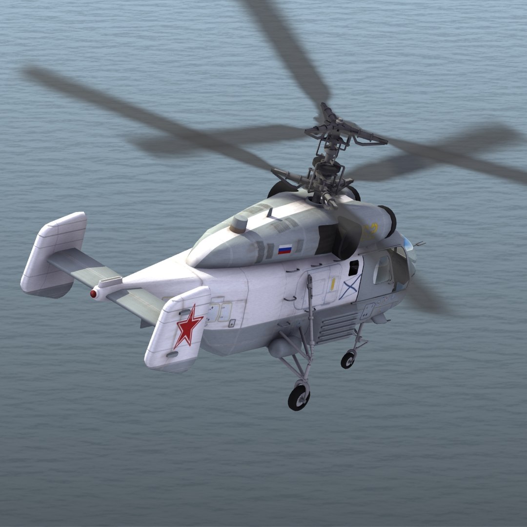Dwg Kamov Ka-27 Helix Helicopter